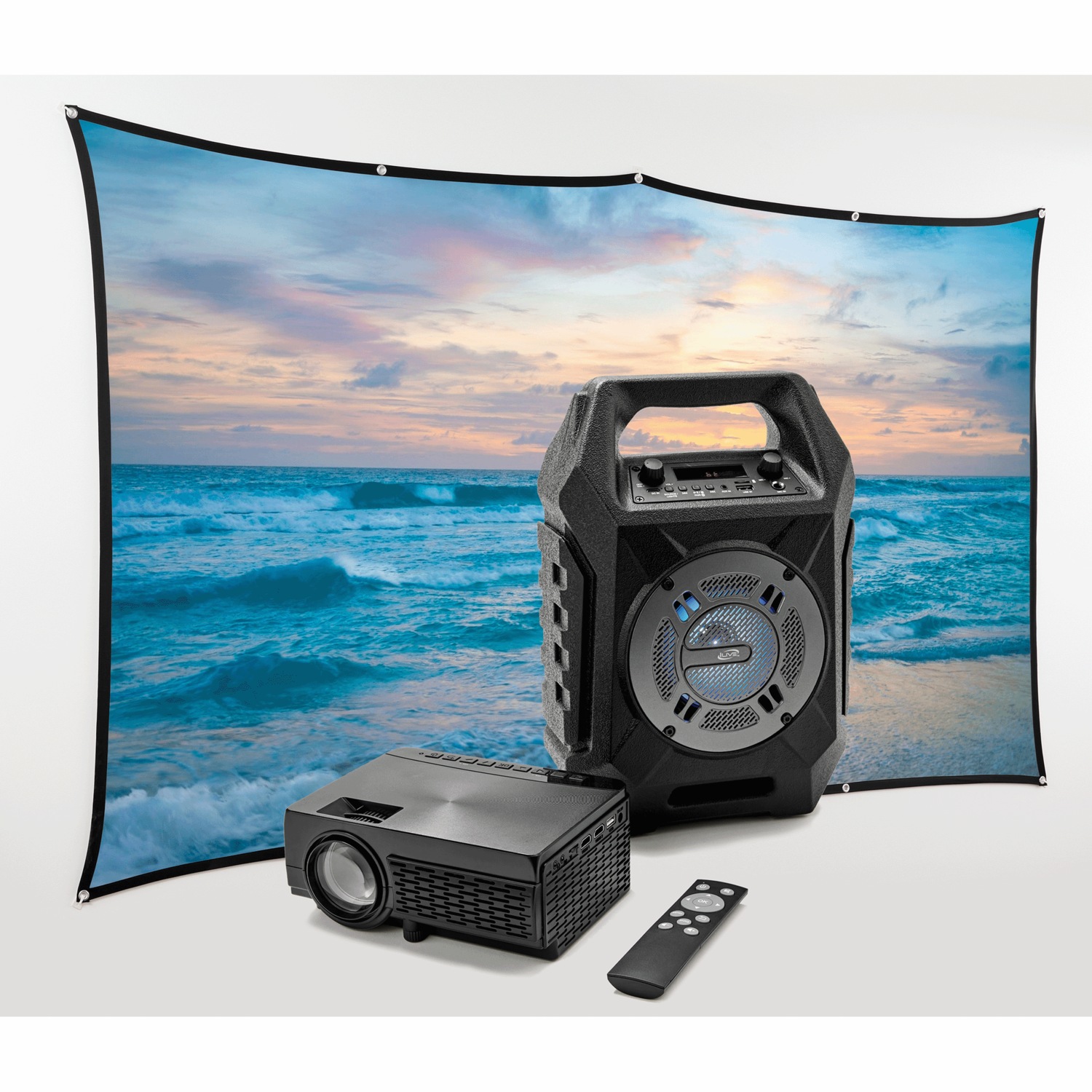 iLive Pop-Up Movie Theater Kit | Seventh Avenue