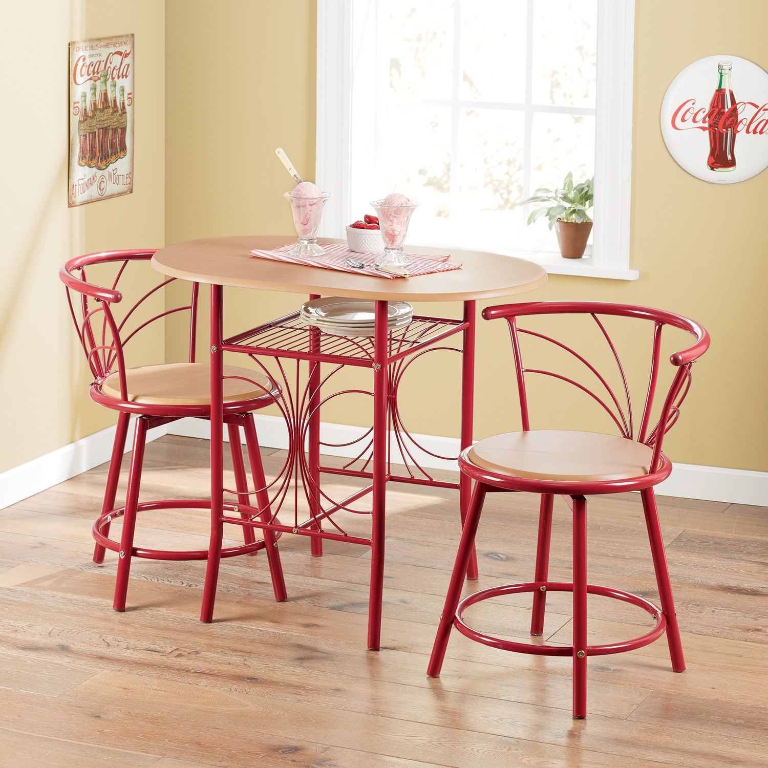 3-Piece Colorful Bistro Dining Set | Seventh Avenue