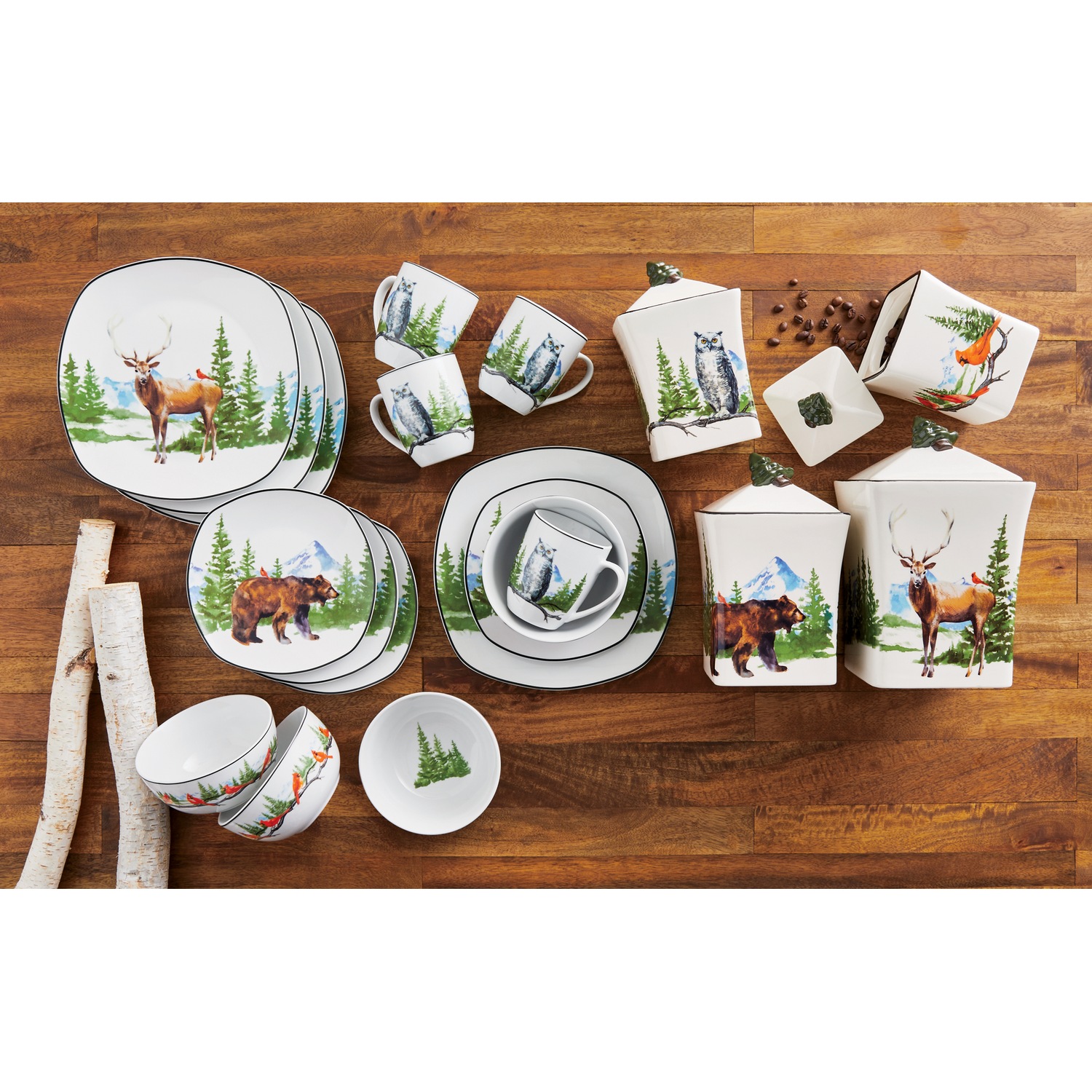 Winter Wonderland Dinnerware & Canister Sets | Seventh Avenue