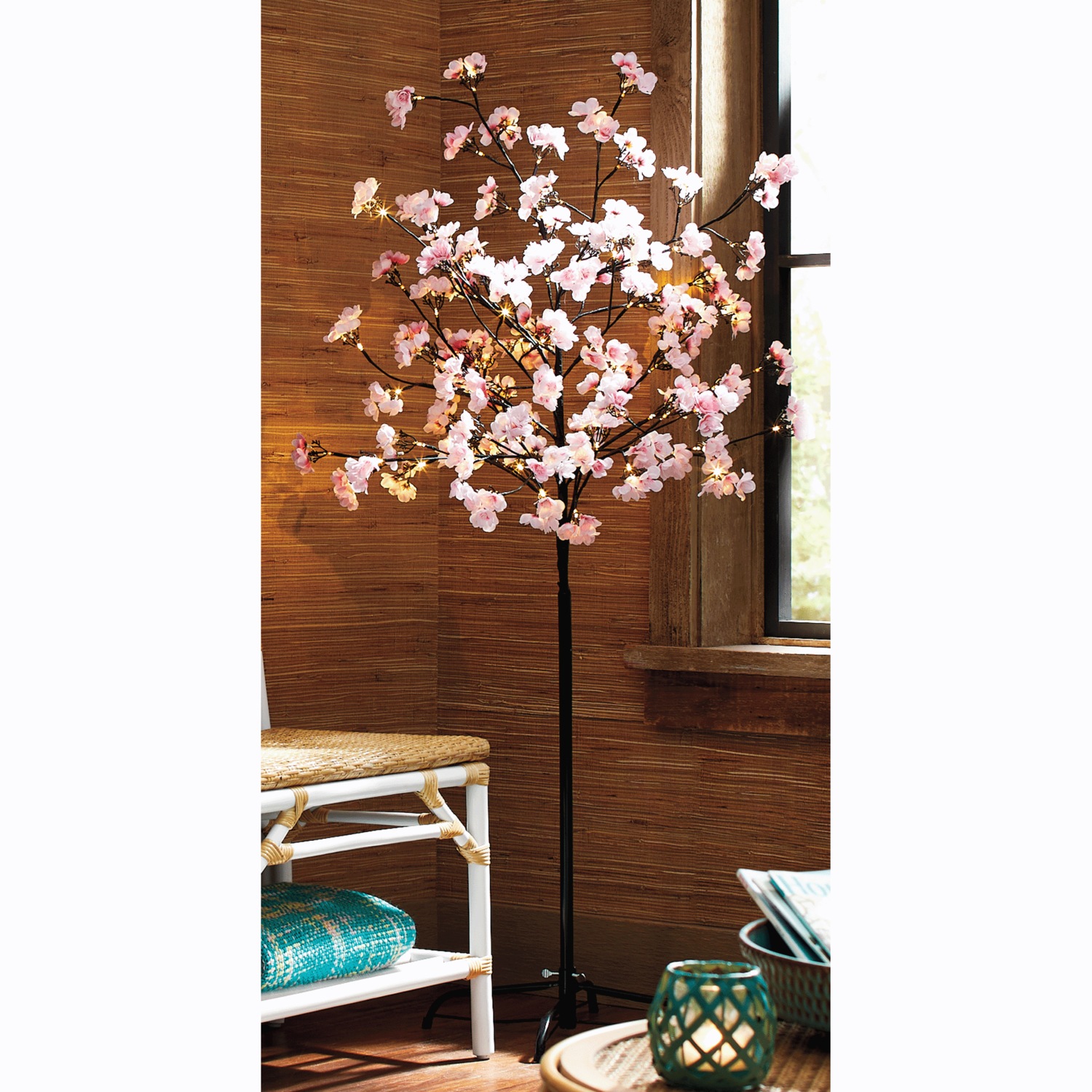 Cherry Blossom Lit Tree | Seventh Avenue