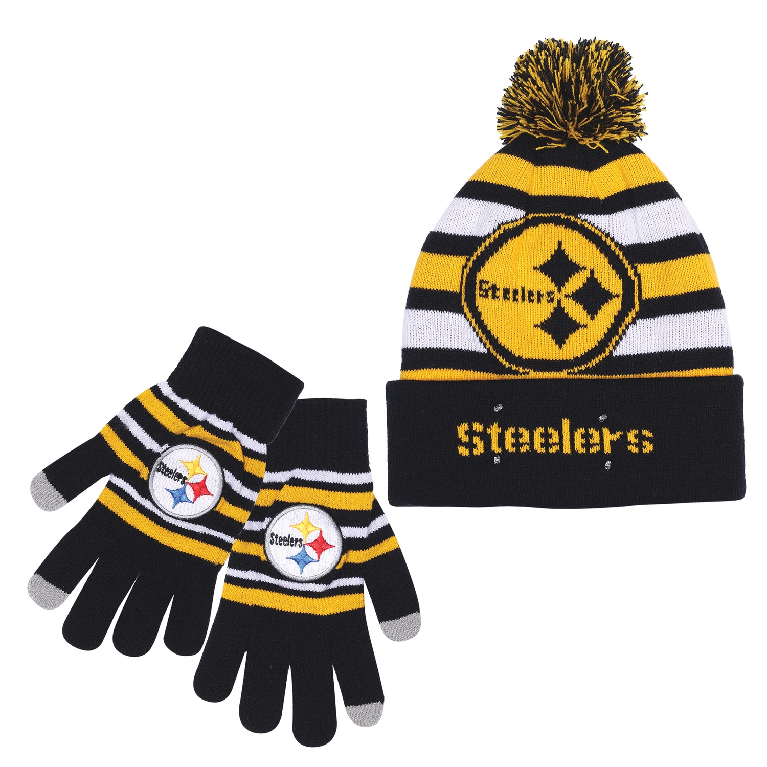 NFL Lit Hat And Gloves Set | Seventh Avenue