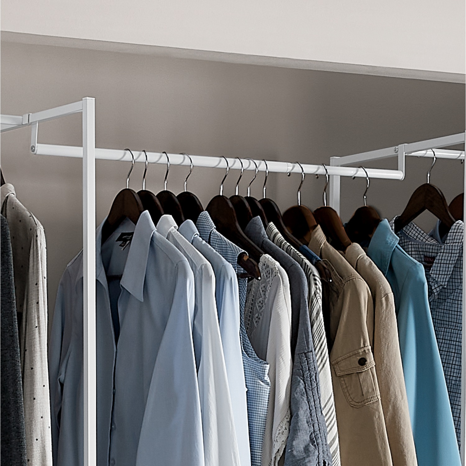 Rowan Closet System Expandable Rod | Seventh Avenue