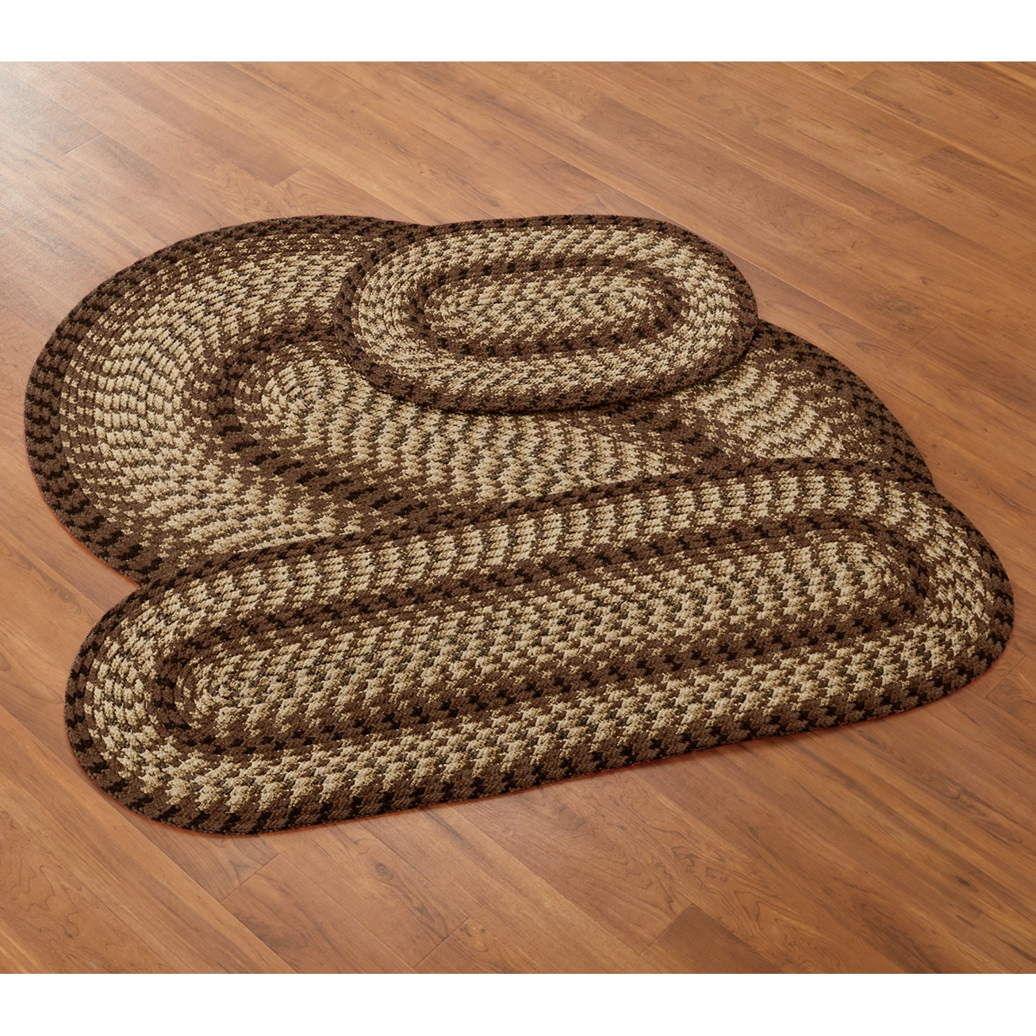 3-pc. Heritage Braided Indoor/Outdoor Rug Set | Seventh Avenue