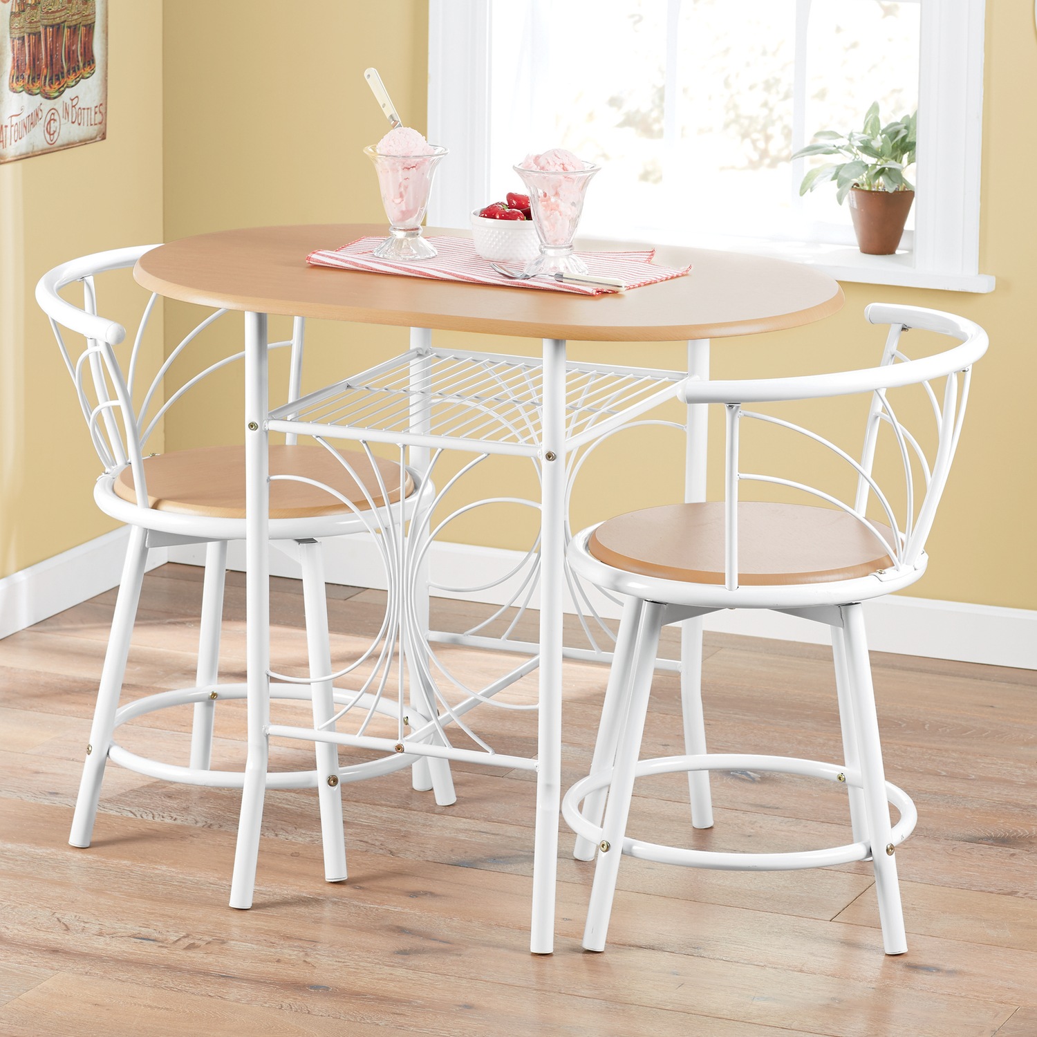 3-Piece Colorful Bistro Dining Set | Seventh Avenue