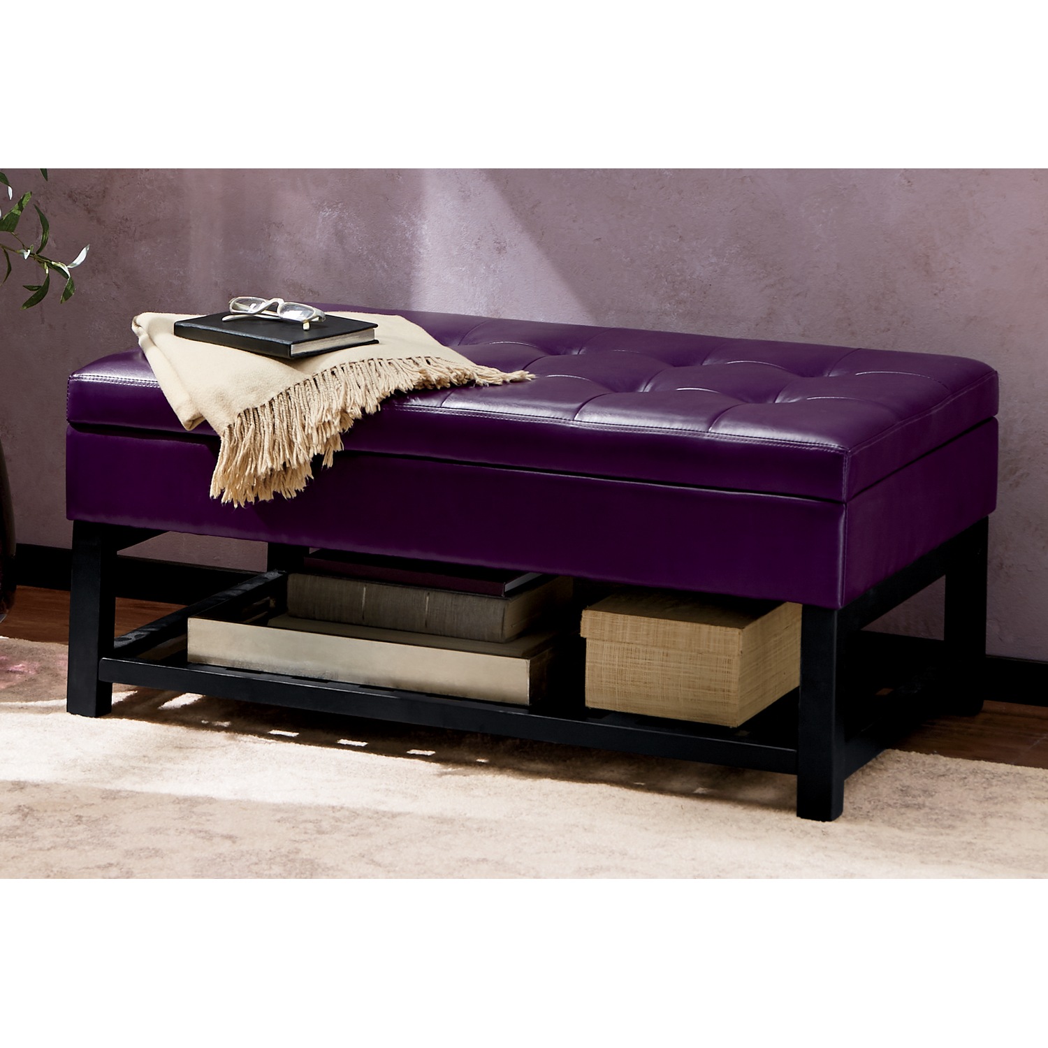 Hudson Storage Bench | Seventh Avenue