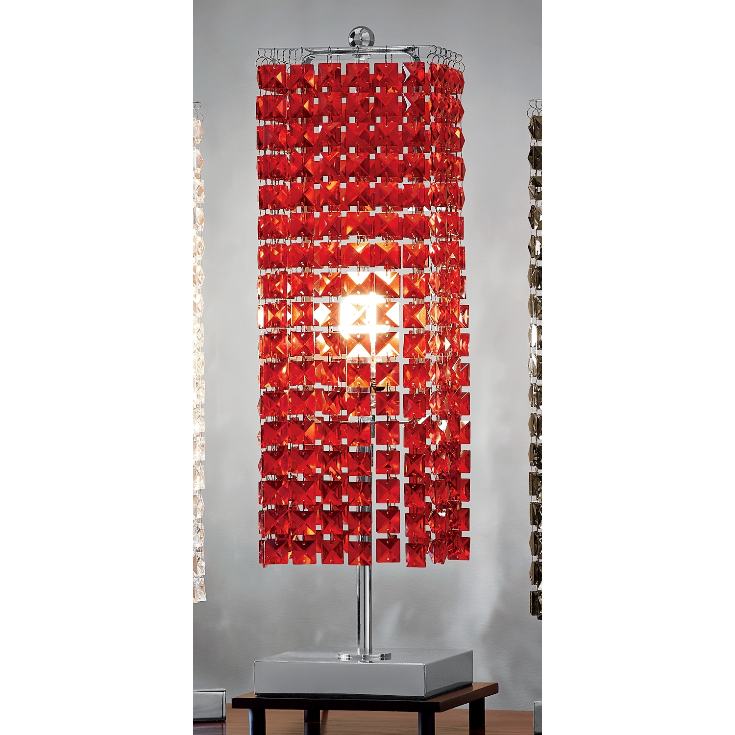 Dripping Crystal Table Lamp | Seventh Avenue