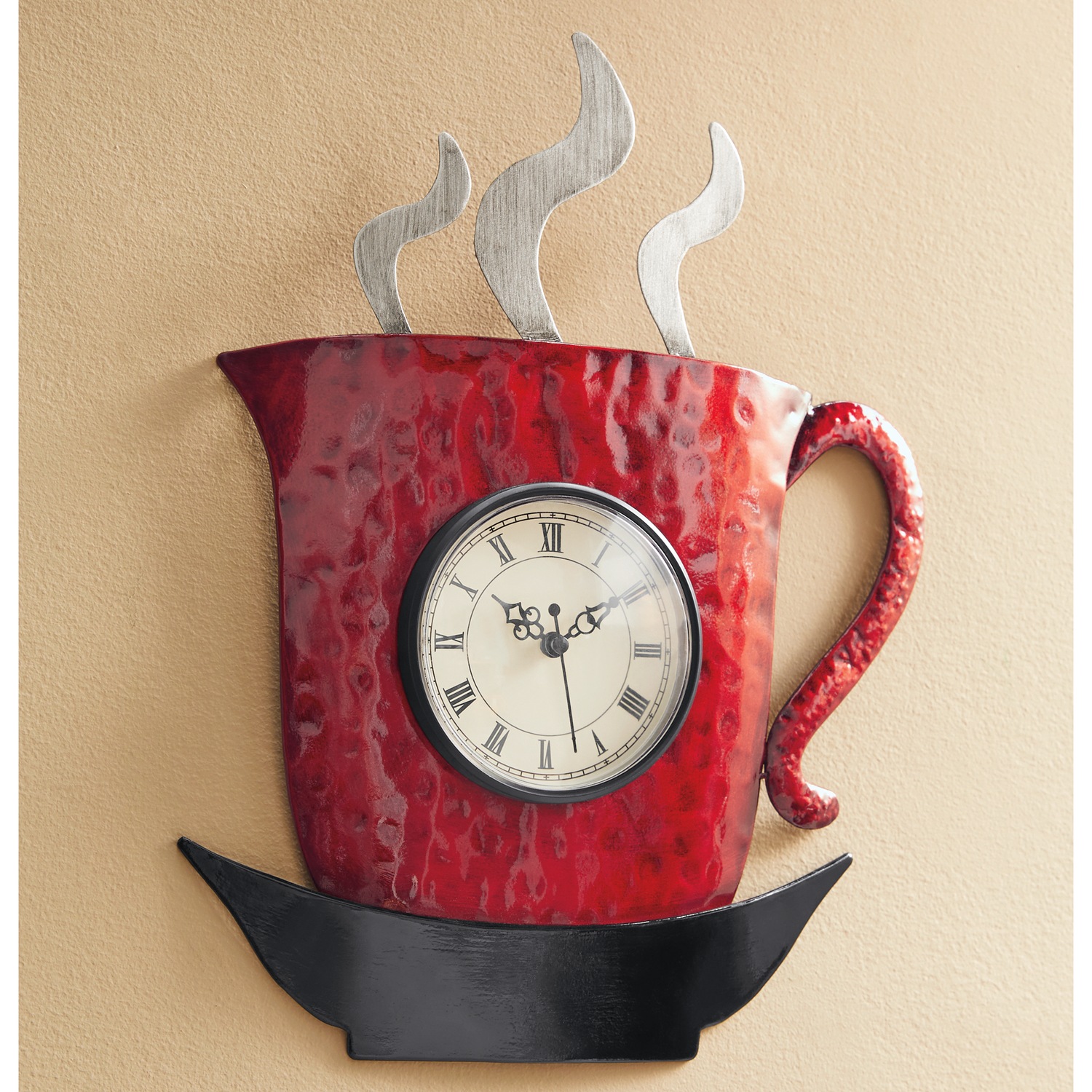 Hot Coffee Cup Wall Clock | Seventh Avenue