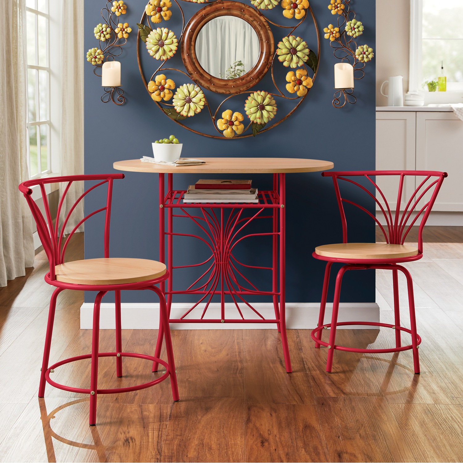 3-Piece Colorful Bistro Dining Set | Seventh Avenue