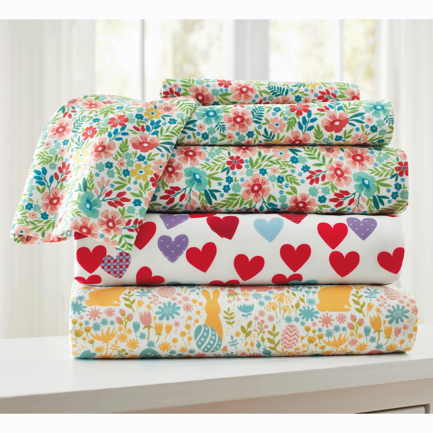 Spring Microfiber Sheets | Seventh Avenue