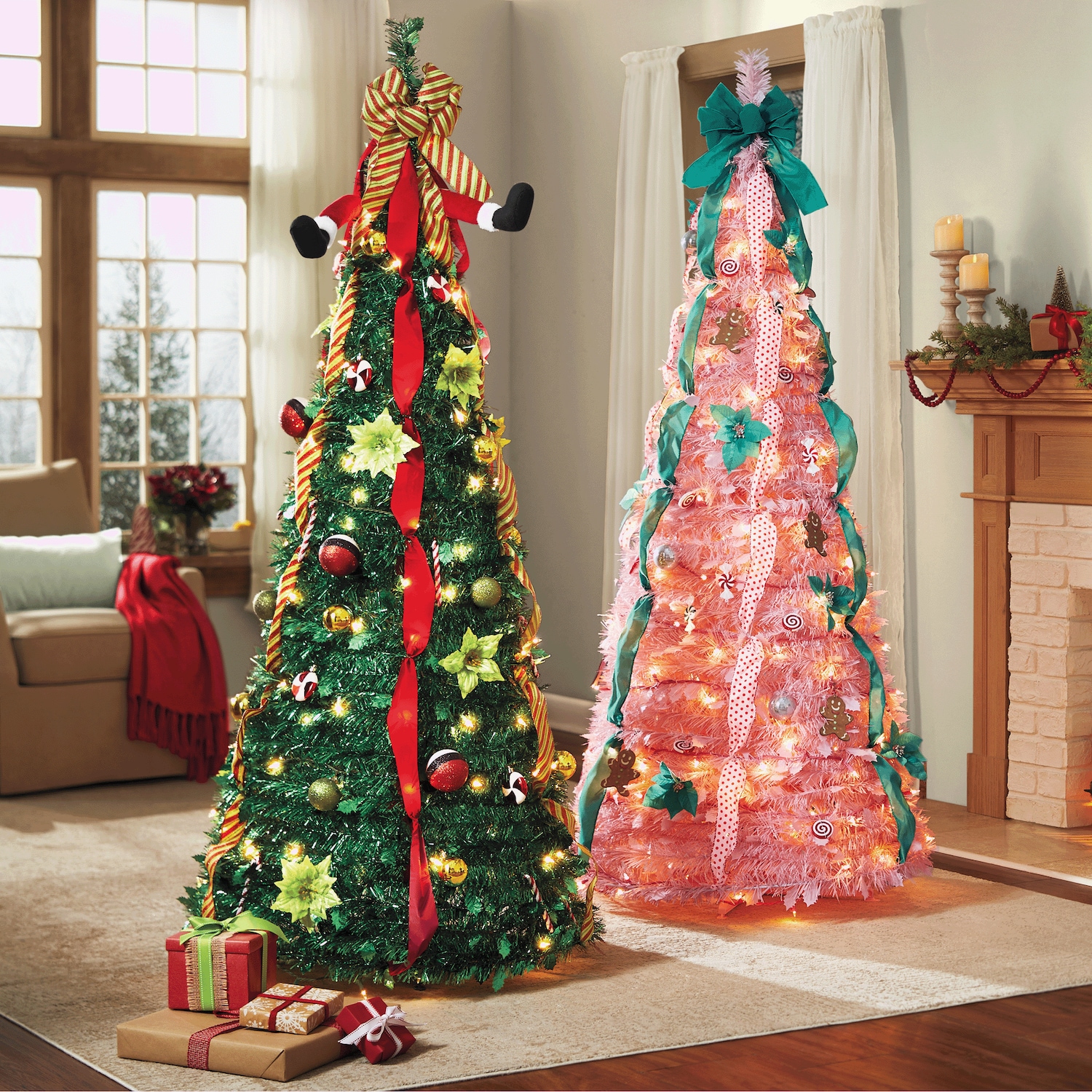 Lit Holiday Pop-Up Tree | Seventh Avenue