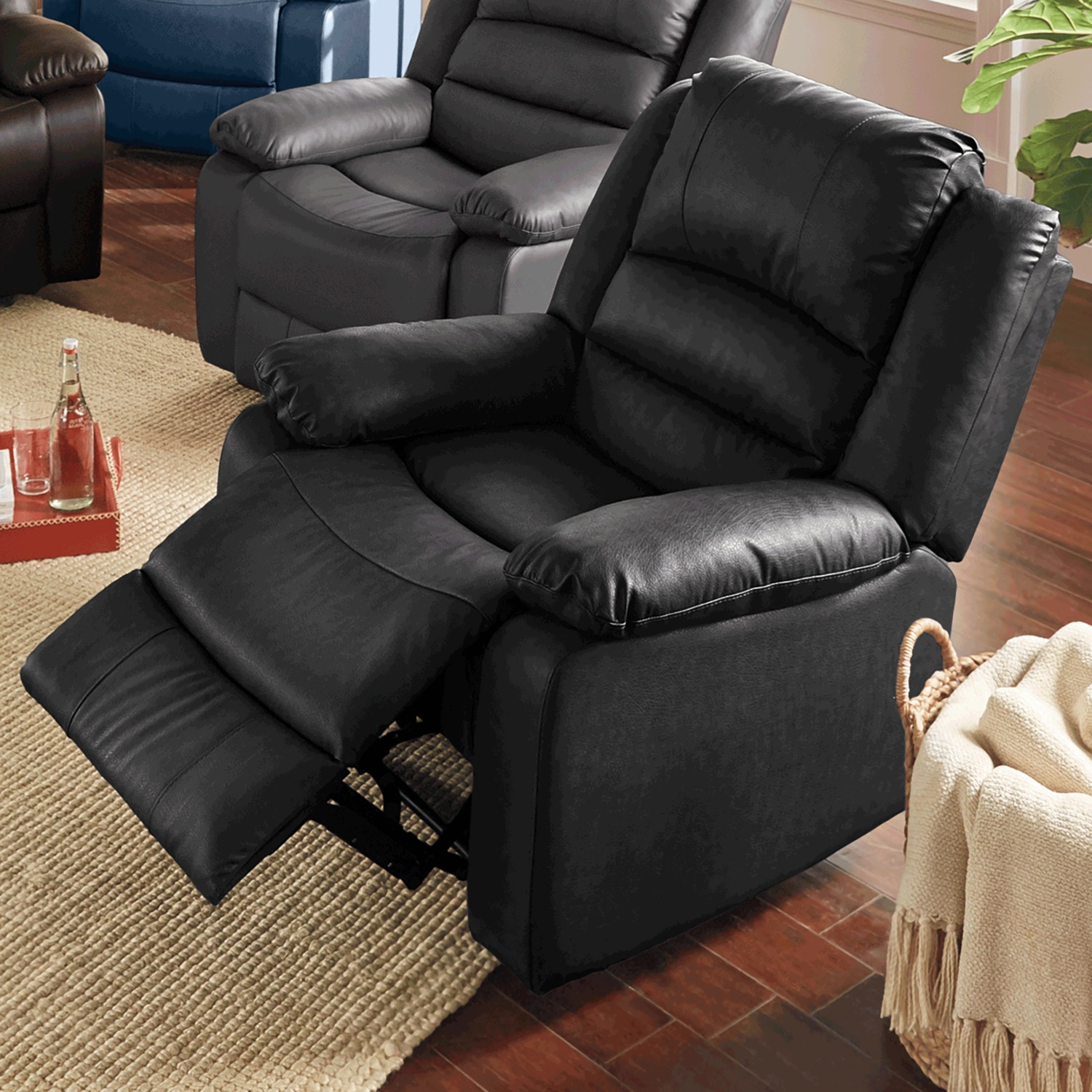 Overstuffed Recliner | Seventh Avenue