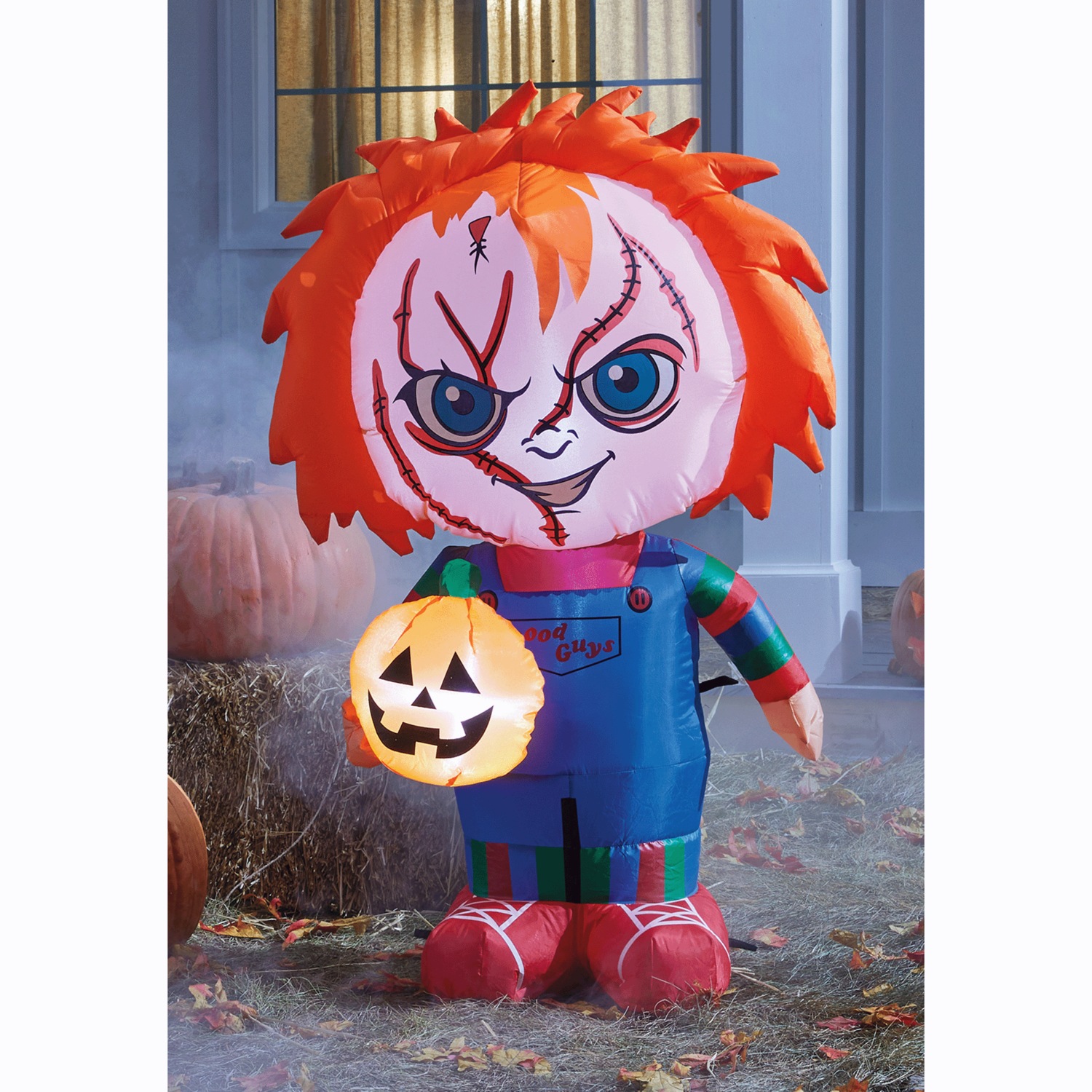 Lit Chucky Halloween Inflatable | Seventh Avenue