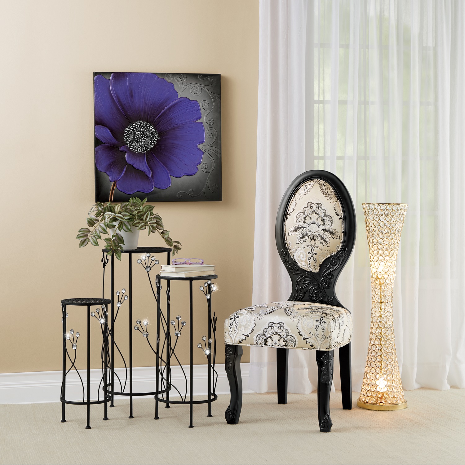 Swirl Carved Chair | Seventh Avenue