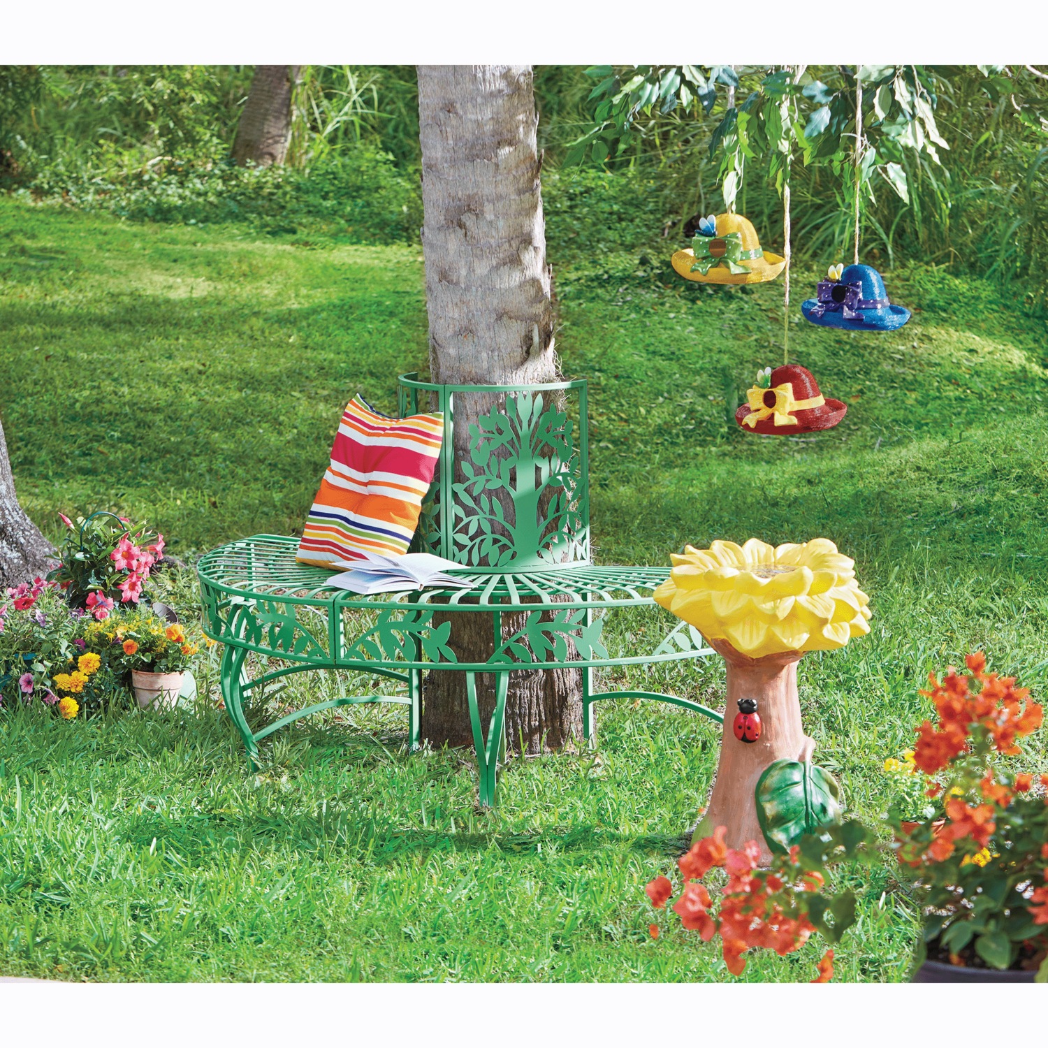 Ally Round Tree Bench | Seventh Avenue