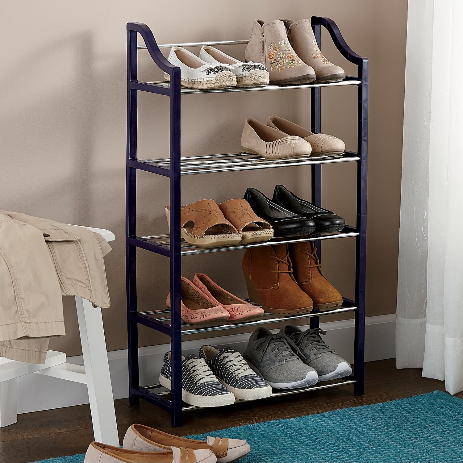 5-Tier Shoe Rack | Seventh Avenue