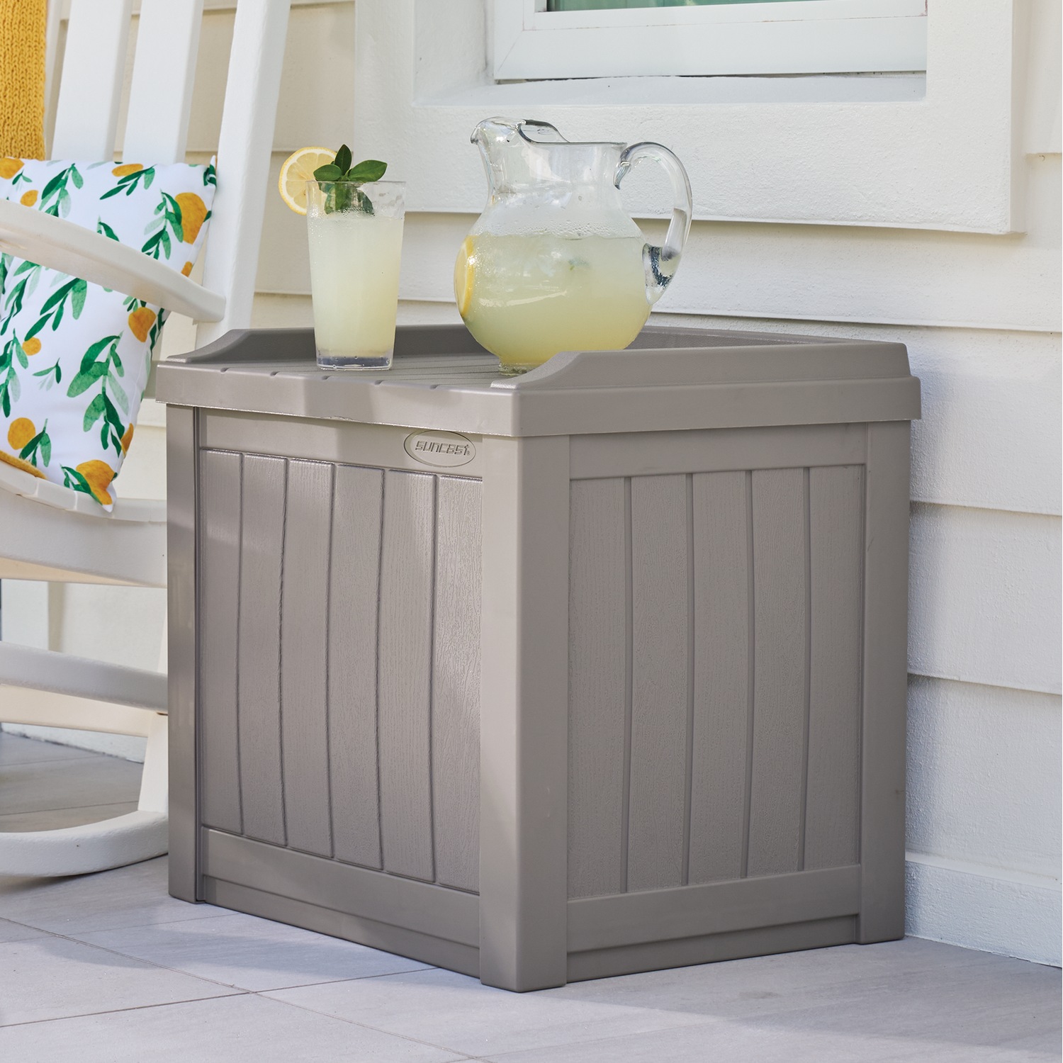 Suncast Outdoor Storage Cube | Seventh Avenue