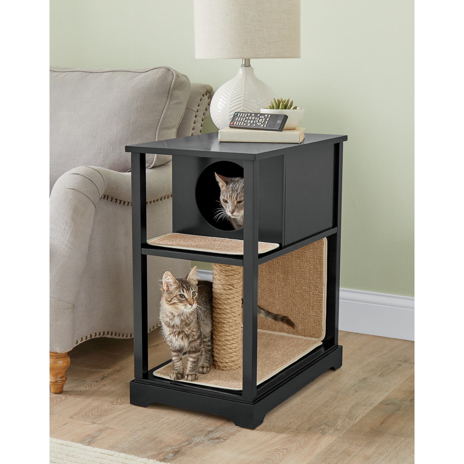 End Table Cat Tower | Seventh Avenue