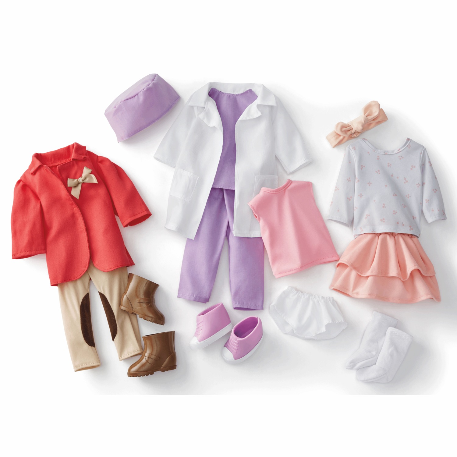 Set of Three 18" Doll Outfits | Seventh Avenue