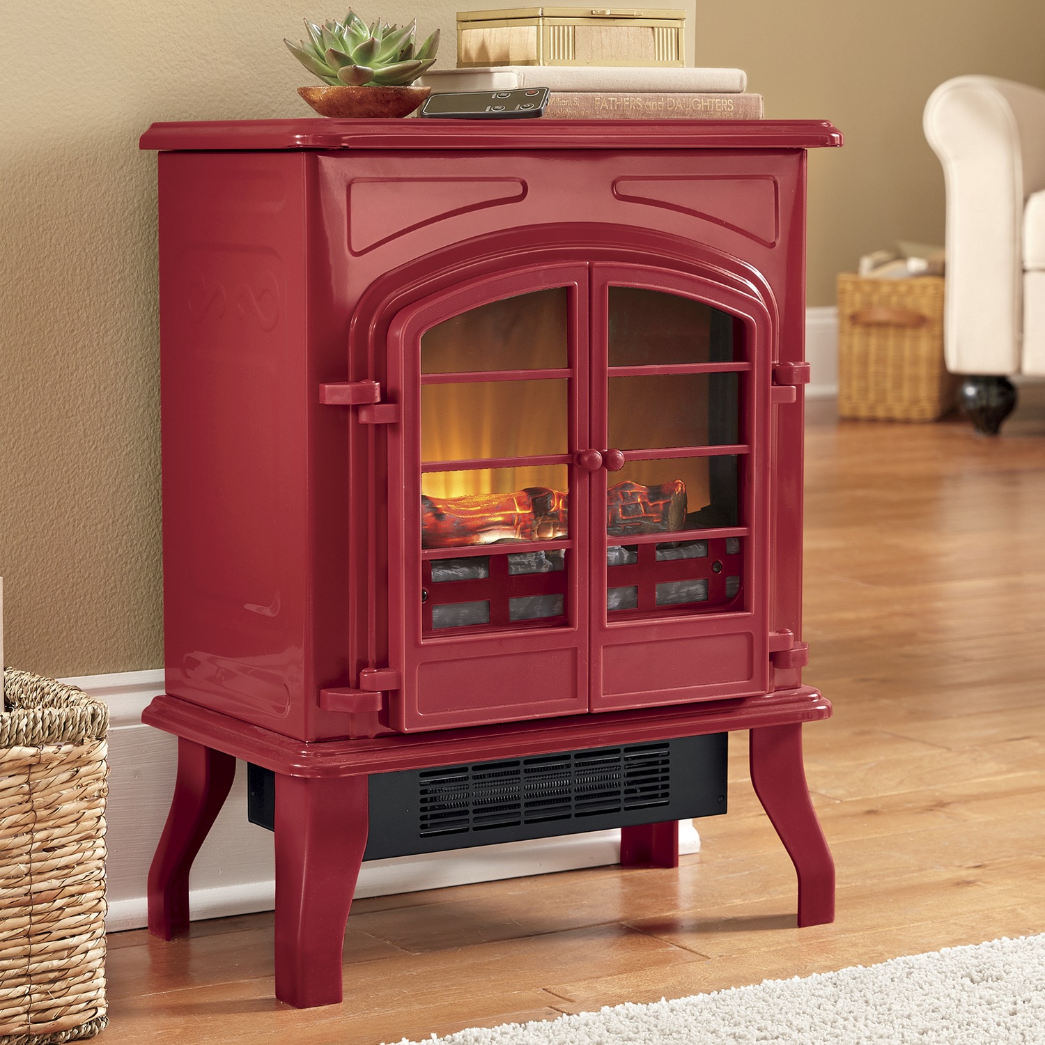 Electric Fireplace Stove, 1500W, with Remote | Seventh Avenue