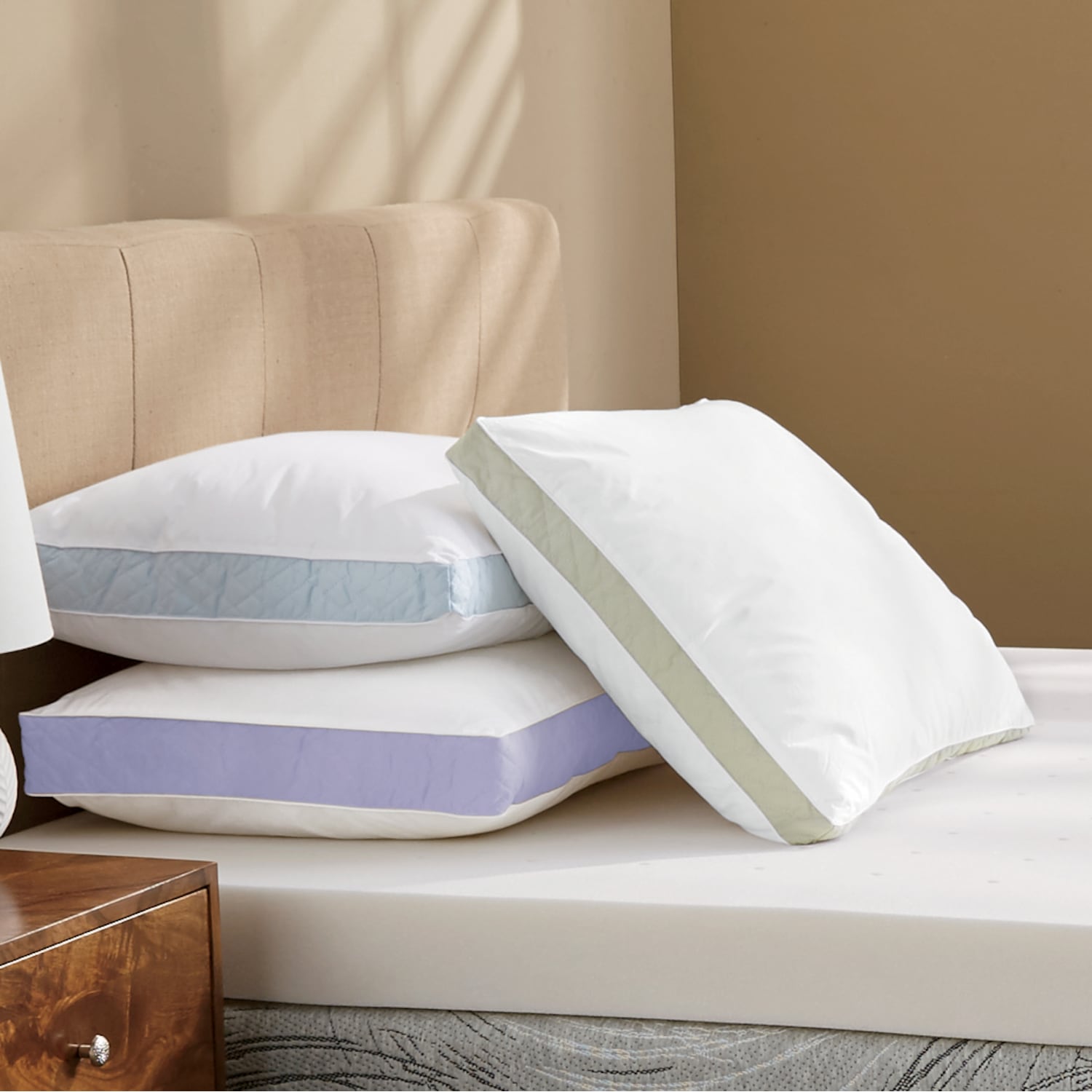 Sleep Connection Set of 2 Density Pillows | Seventh Avenue