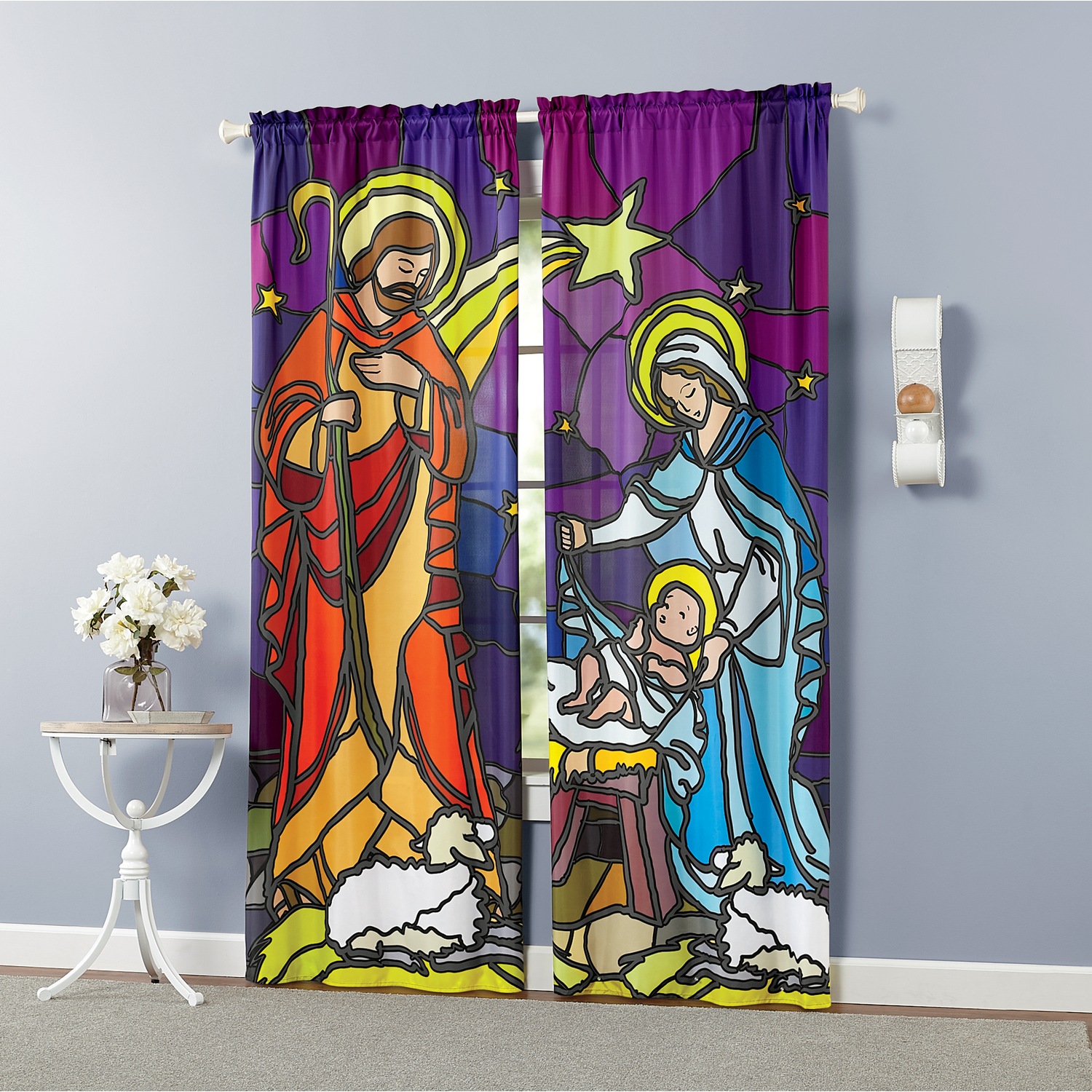 Novelty Window Panel Pair | Seventh Avenue