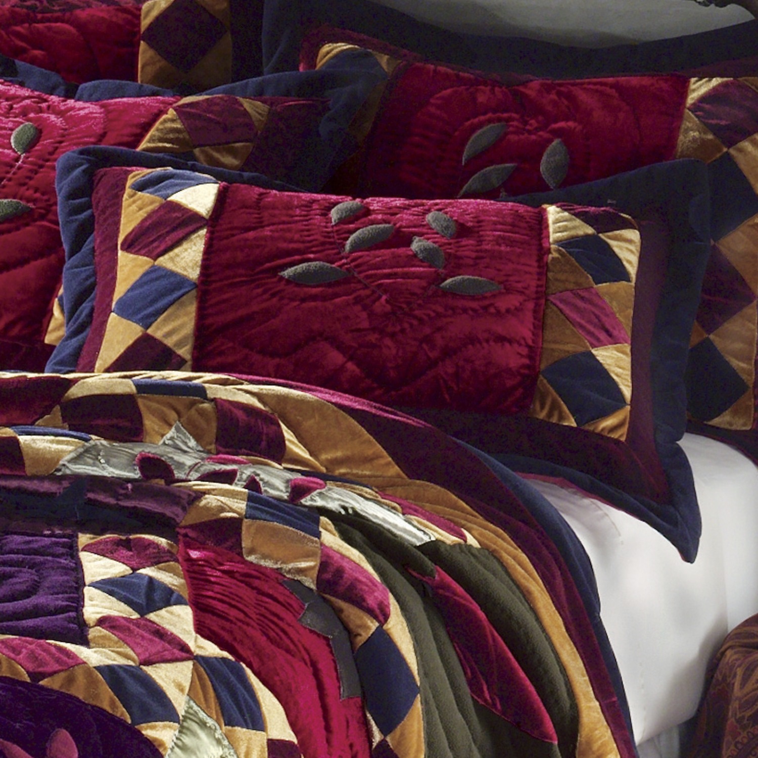 Velvet Dreams Quilt, Sham and Window Treatments | Seventh Avenue