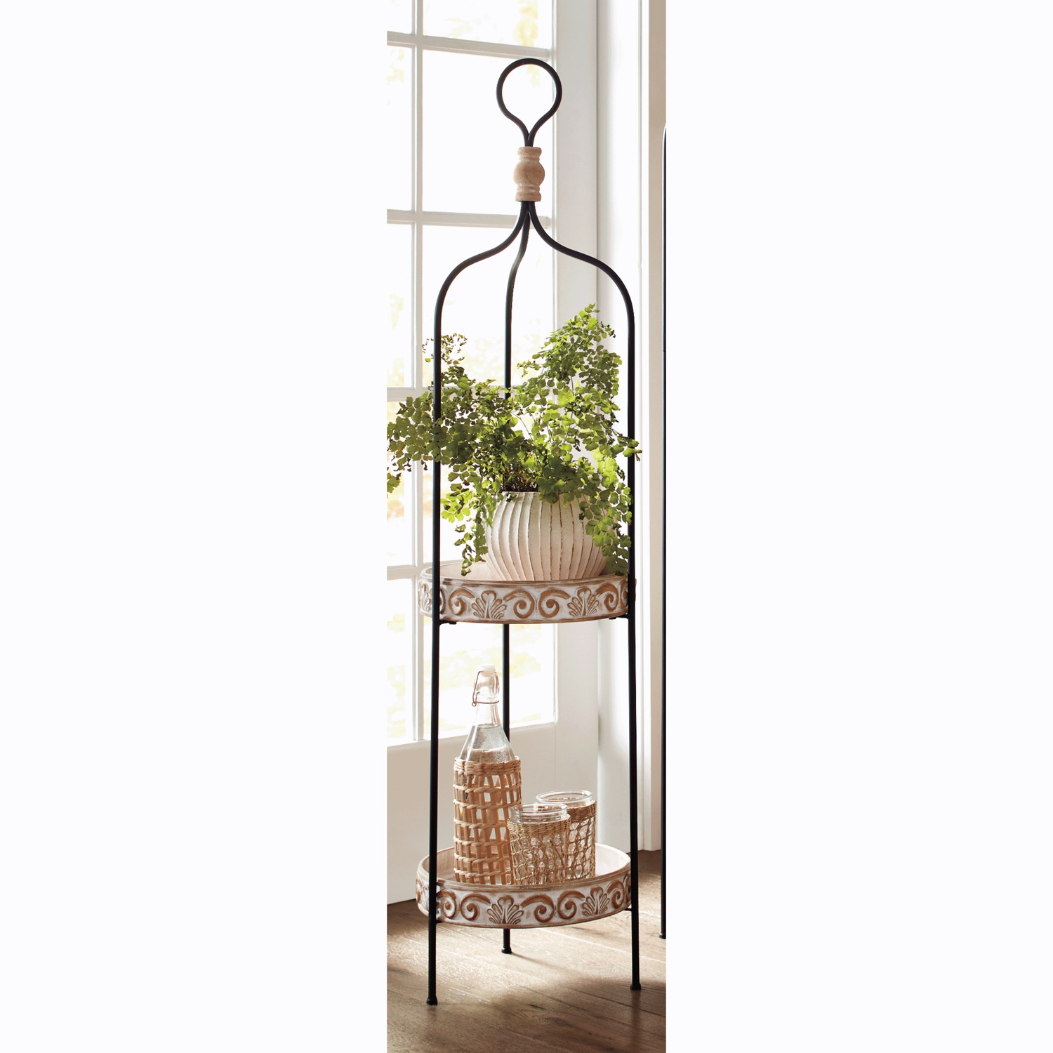 Carla 2-tier Display Shelf | Seventh Avenue