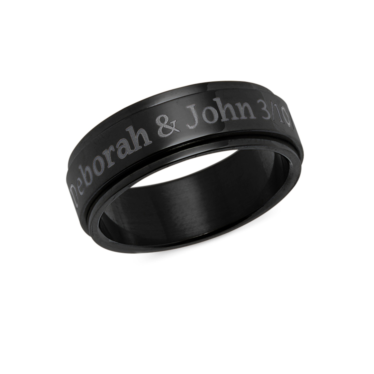Personalized Message Spinner Ring | Seventh Avenue