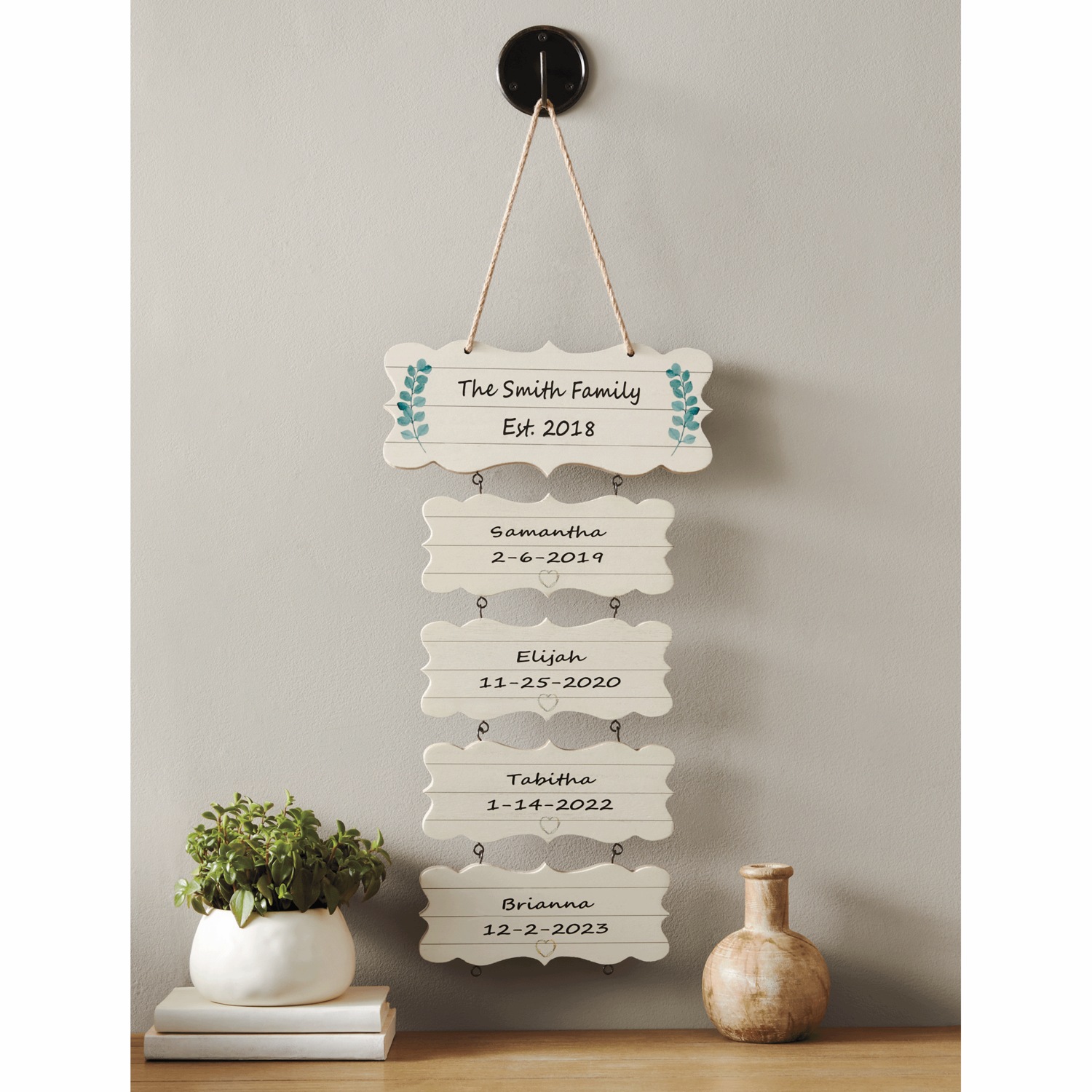 Personalized Our Story Wall Plaque | Seventh Avenue