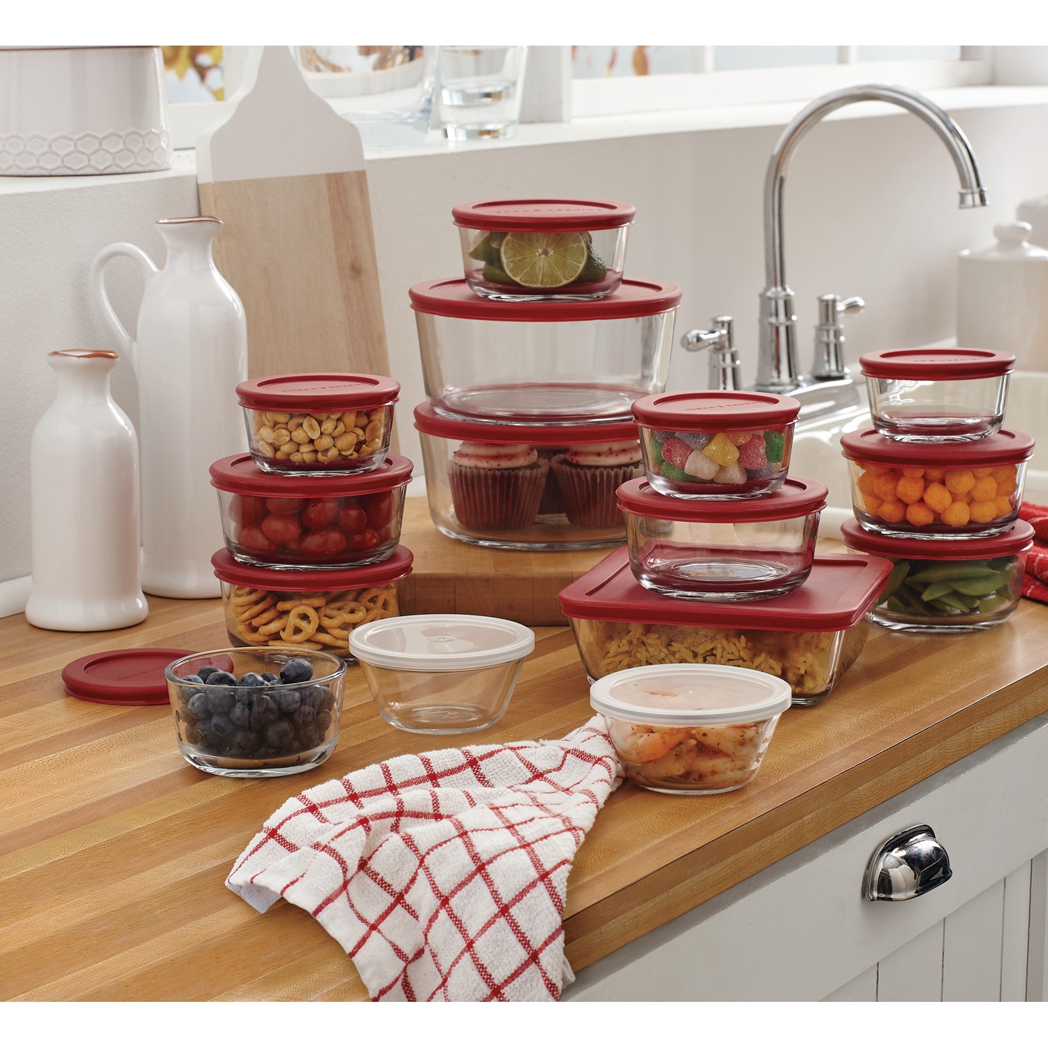 Anchor Hocking 30-Piece Food Storage Set | Seventh Avenue