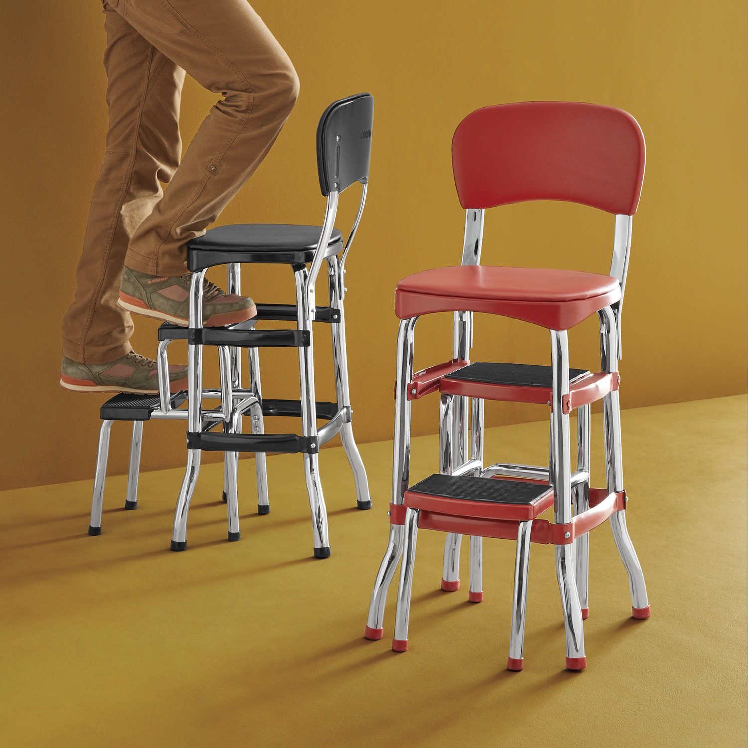 Retro Step-Stool Chair | Seventh Avenue