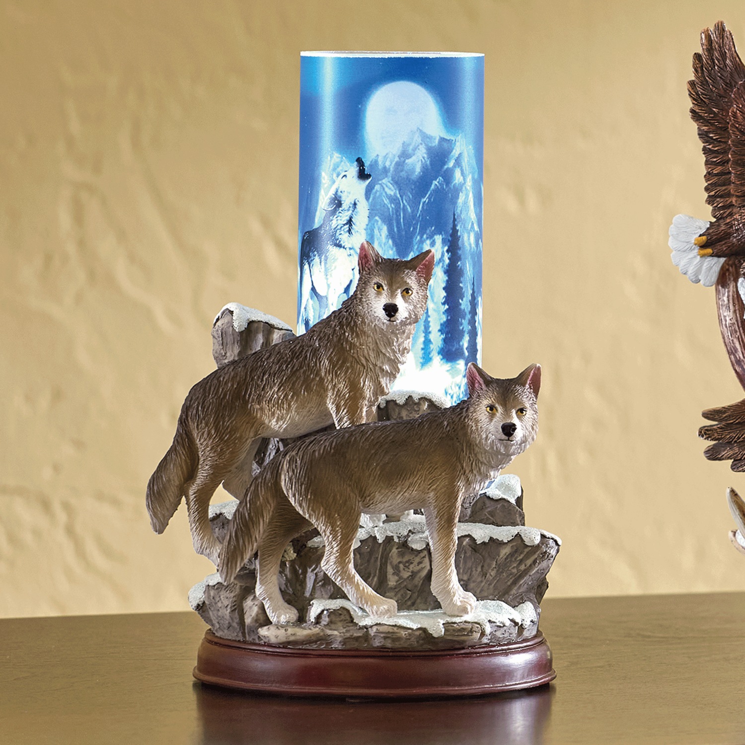 Lit Wildlife Tabletop Décor | Seventh Avenue