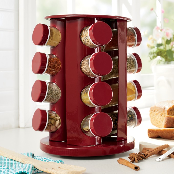 16-Jar Spinning Spice Rack | Seventh Avenue