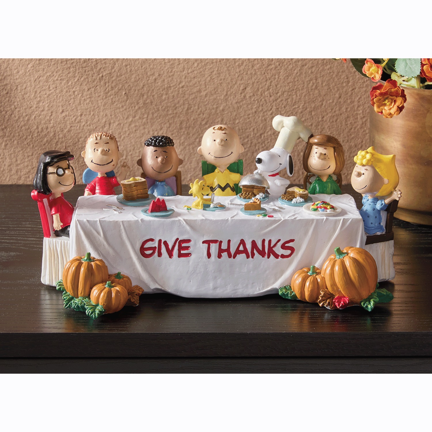 Peanuts Give Thanks Figurine | Seventh Avenue