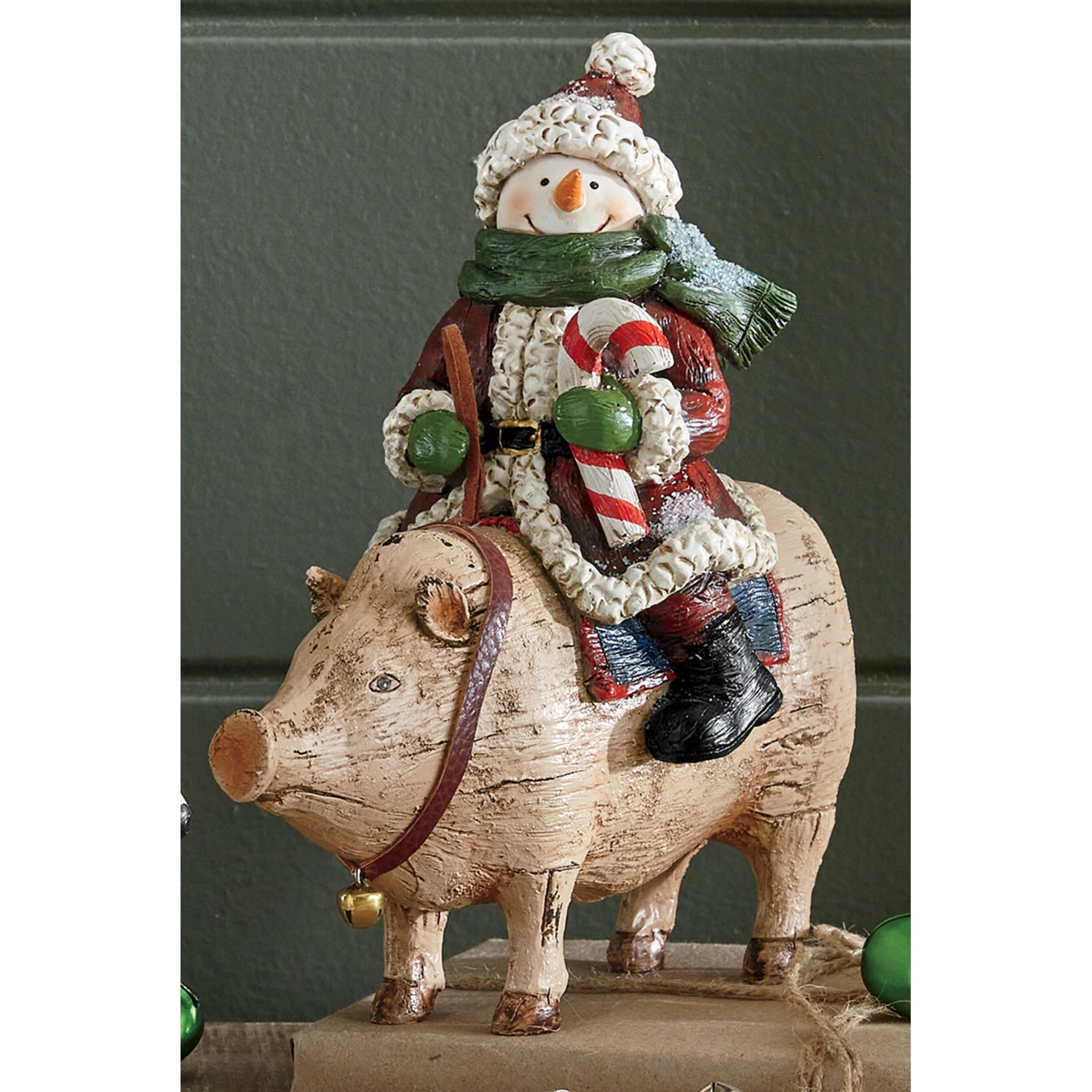 Santa or Snowman Farm Animal | Seventh Avenue