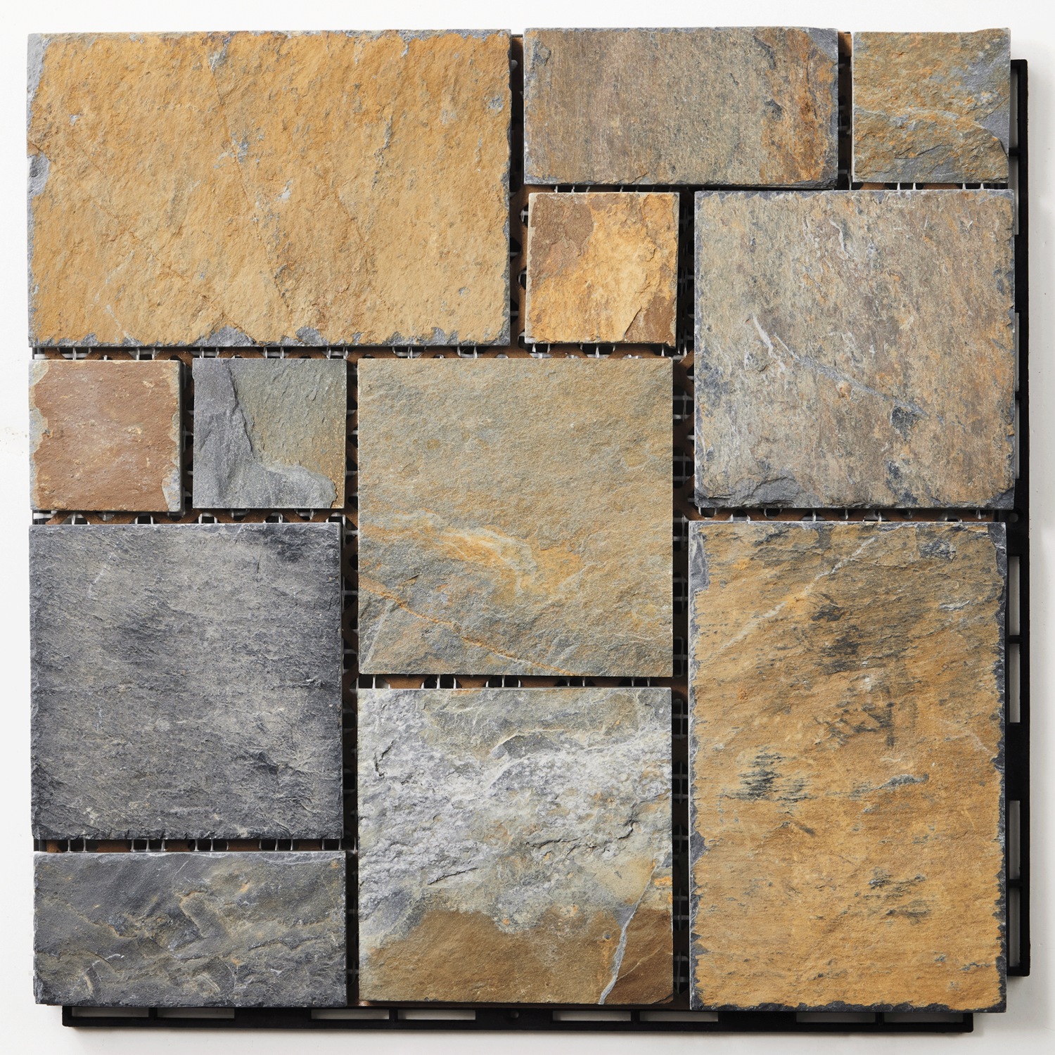 Set of 8 Outdoor Stone Patio Tiles | Seventh Avenue