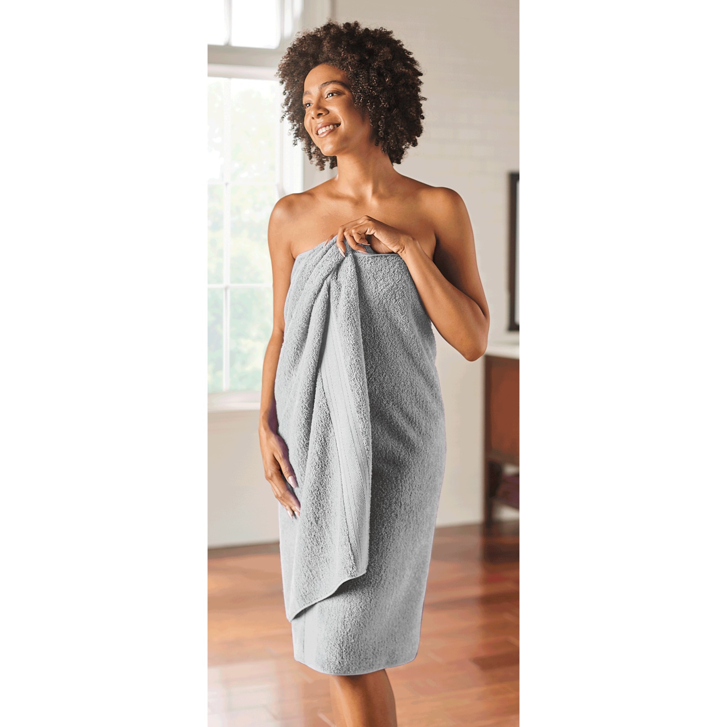 Color Connection Set of 2 Cotton Bath Sheets | Seventh Avenue