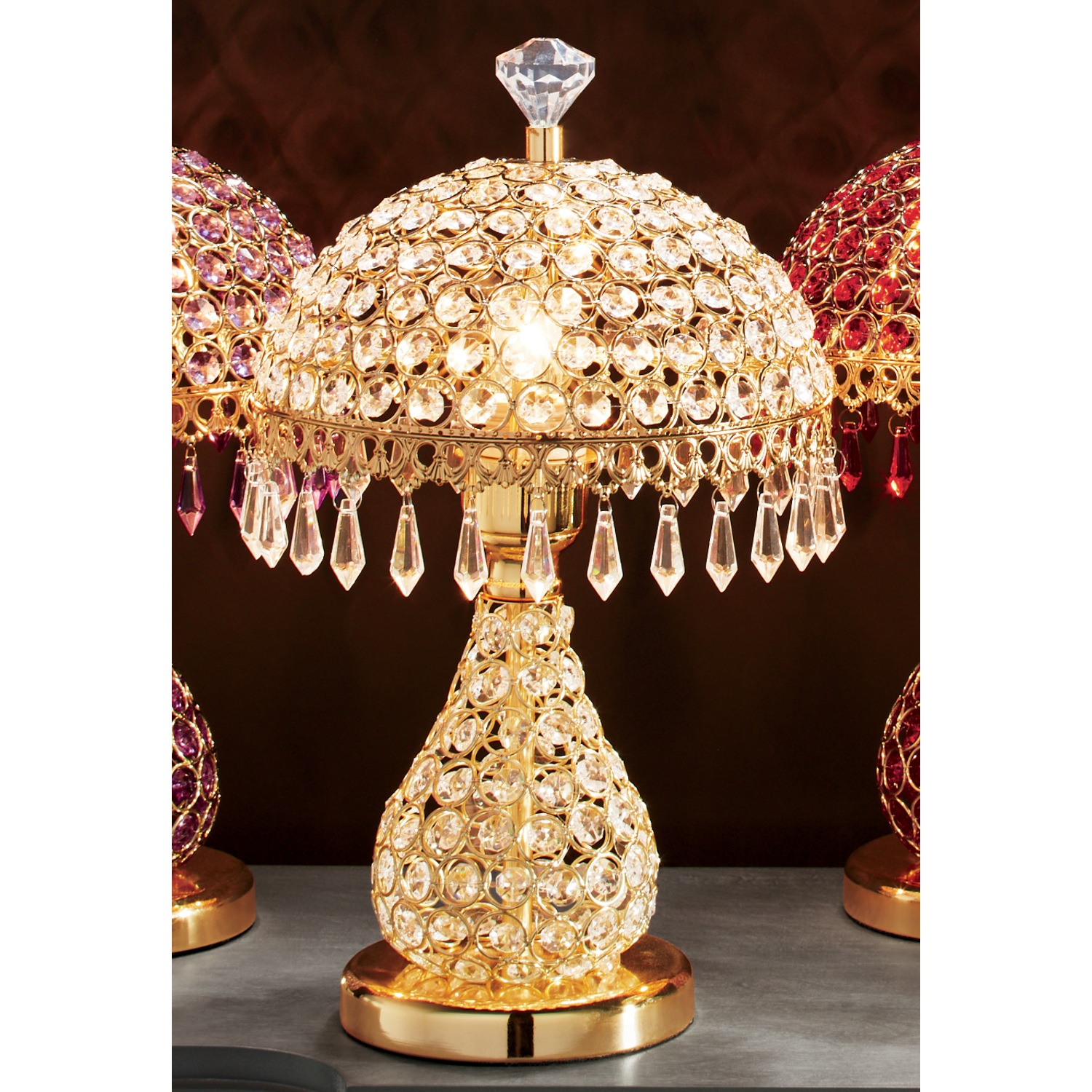 Crystal Table Lamp | Seventh Avenue