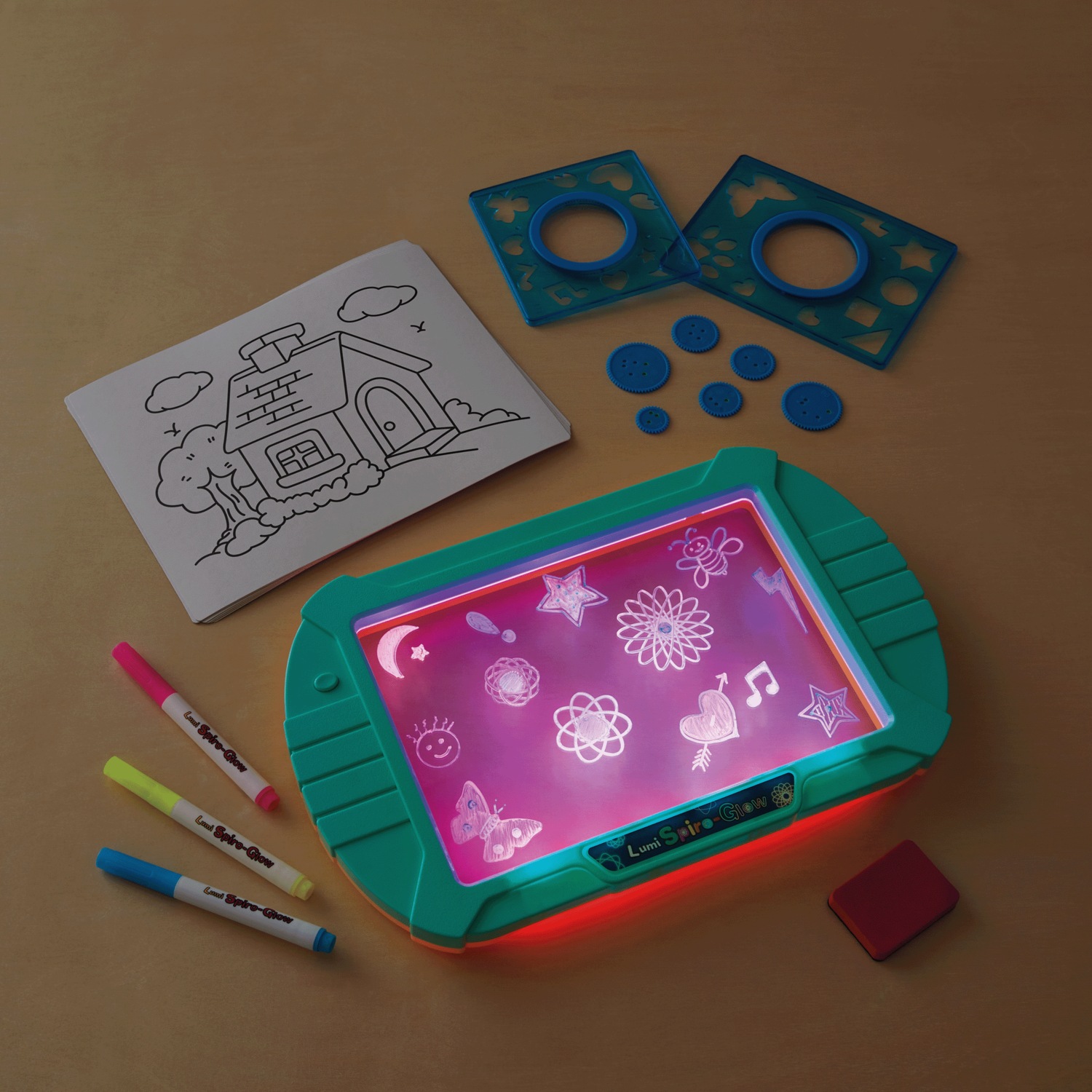 Lumi Spiro-Glow Drawing Board | Seventh Avenue