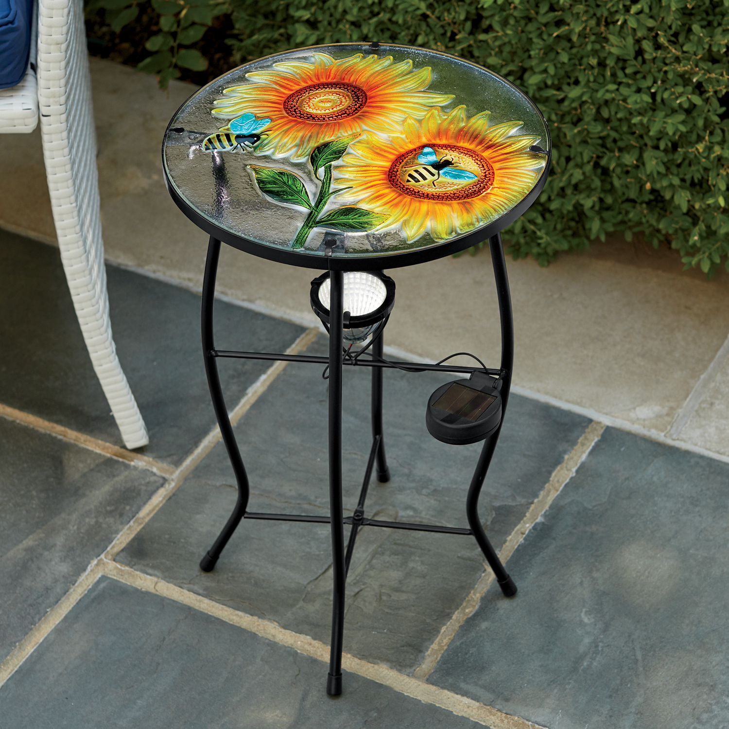Colline Solar Table | Seventh Avenue