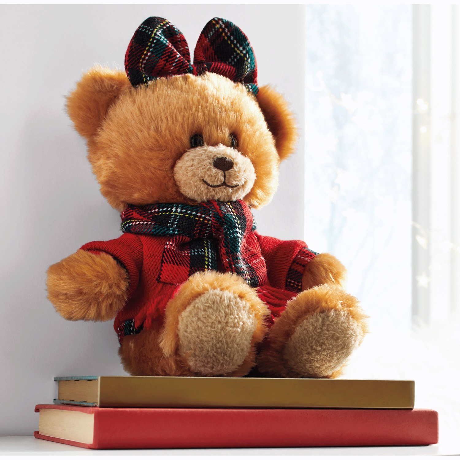 Plaid Teddy Bear | Seventh Avenue