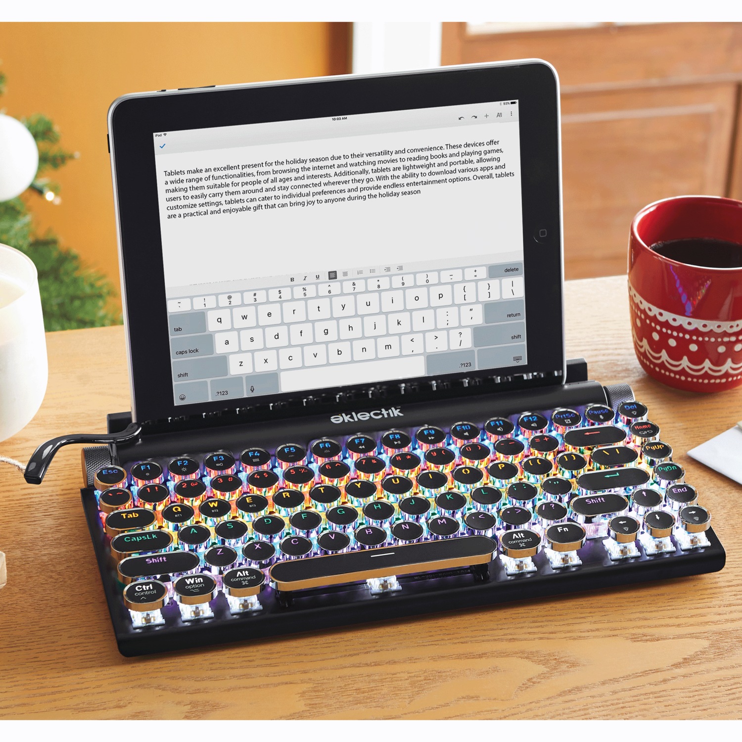 Wireless Typewriter Keyboard | Seventh Avenue