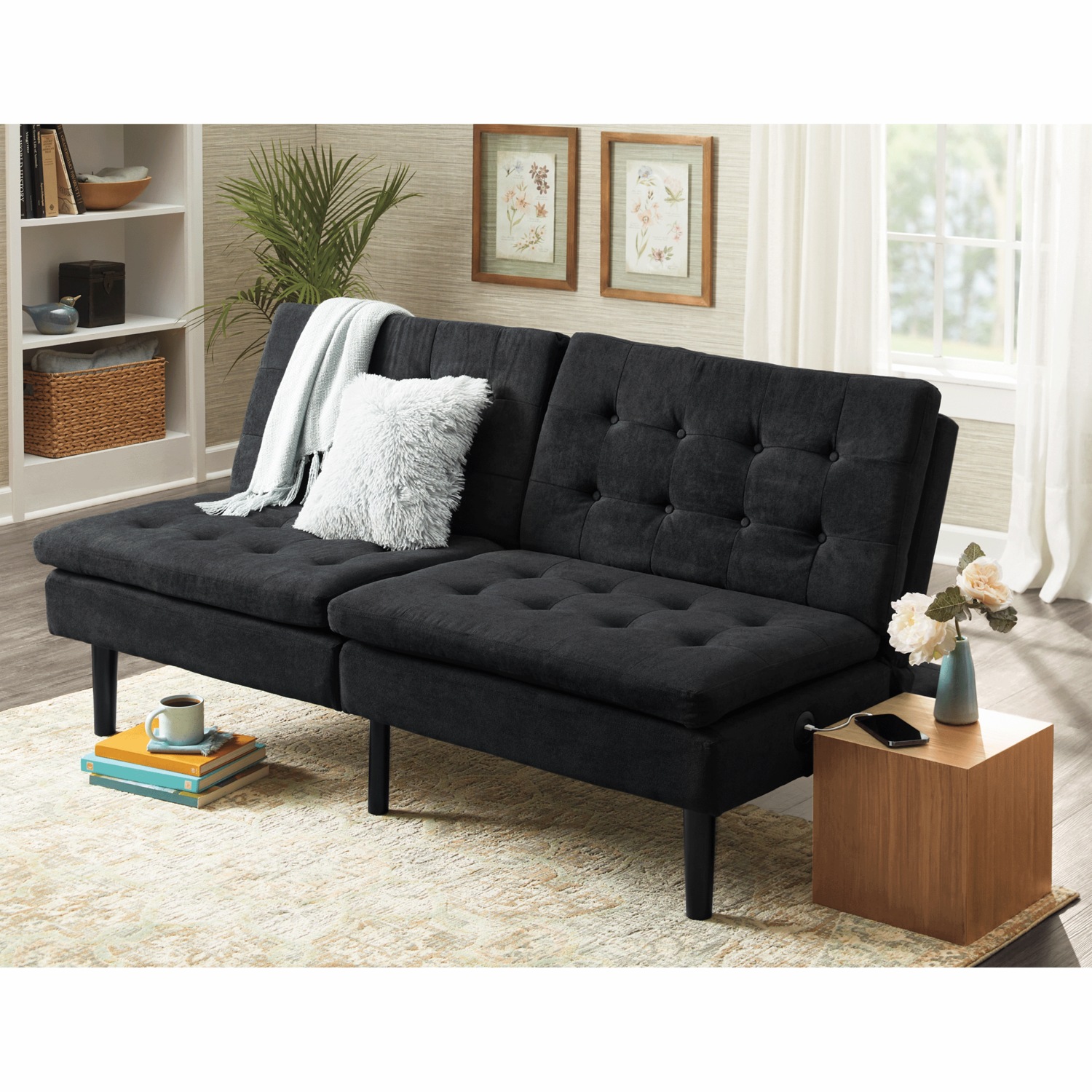Powered Futon Sofa Bed | Seventh Avenue