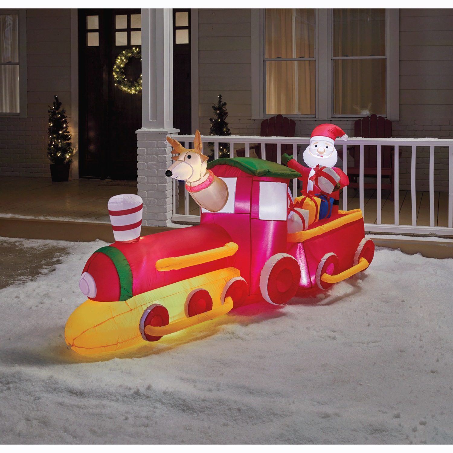 Christmas Train Inflatable Seventh Avenue 6006